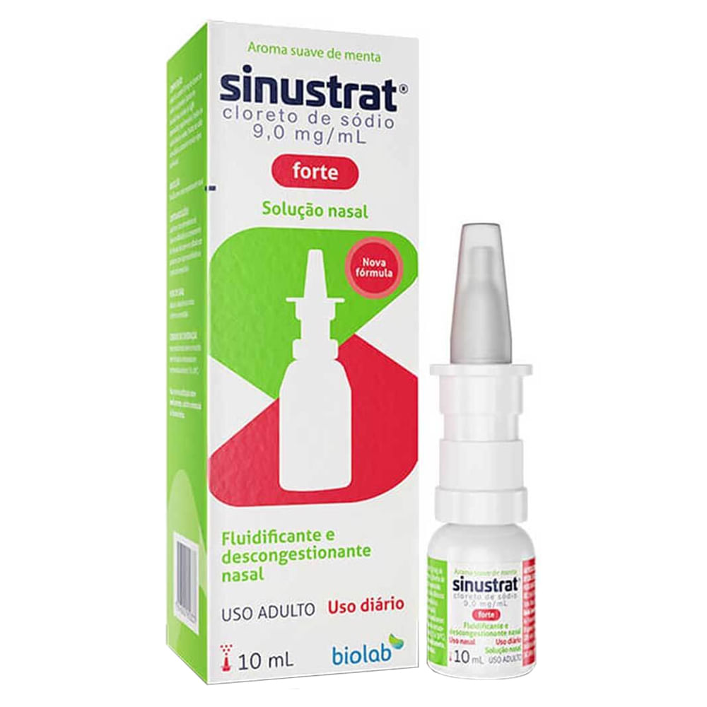 Sinustrat Forte Biolab 10ml - Coop Drogaria