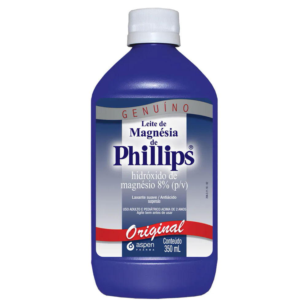 Leite de Magnésia Philips Apsen 350ml - Coop Drogaria