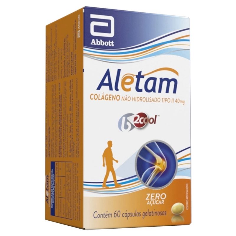 Aletam Abbott 40mg Com 60 Cápsulas - Coop Drogaria