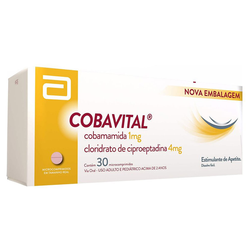 Cobavital Abbott 14mg Com 30 Comprimidos - Coop Drogaria