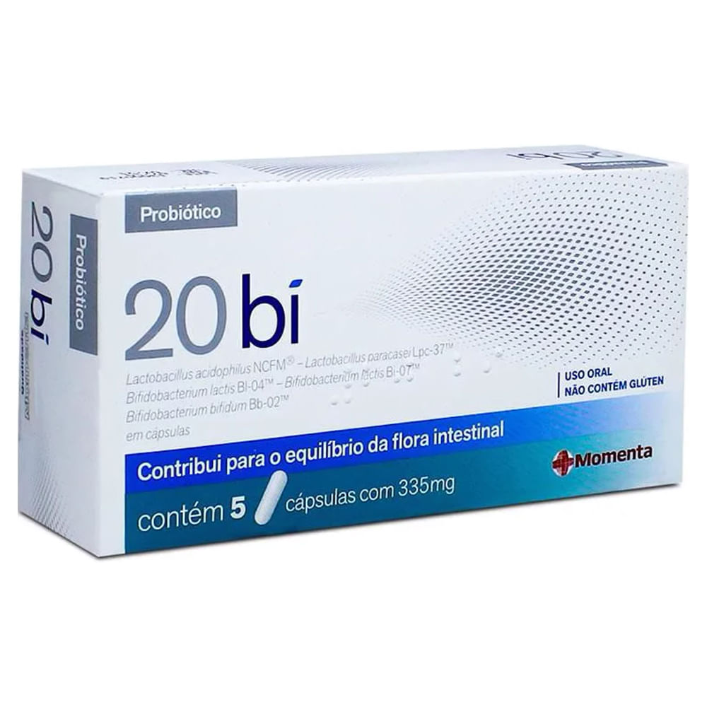 20Bi Momenta Com 5 Cápsulas - Coop Drogaria