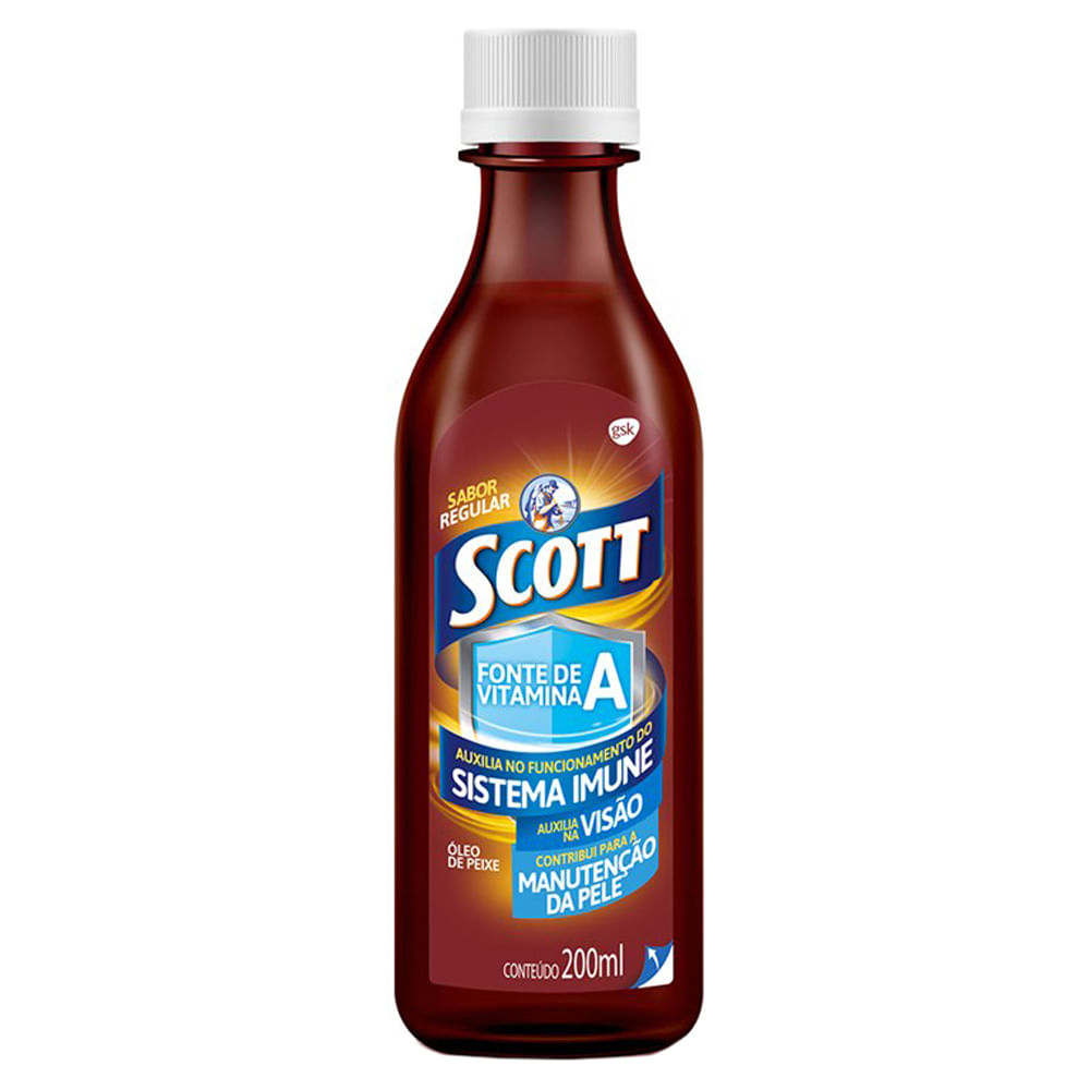 Scott Emulsão Regular 200ml - Coop Drogaria