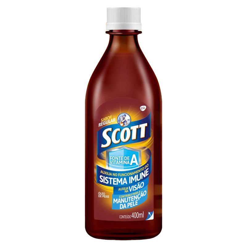 Scott Emulsão Regular 400ml - Coop Drogaria