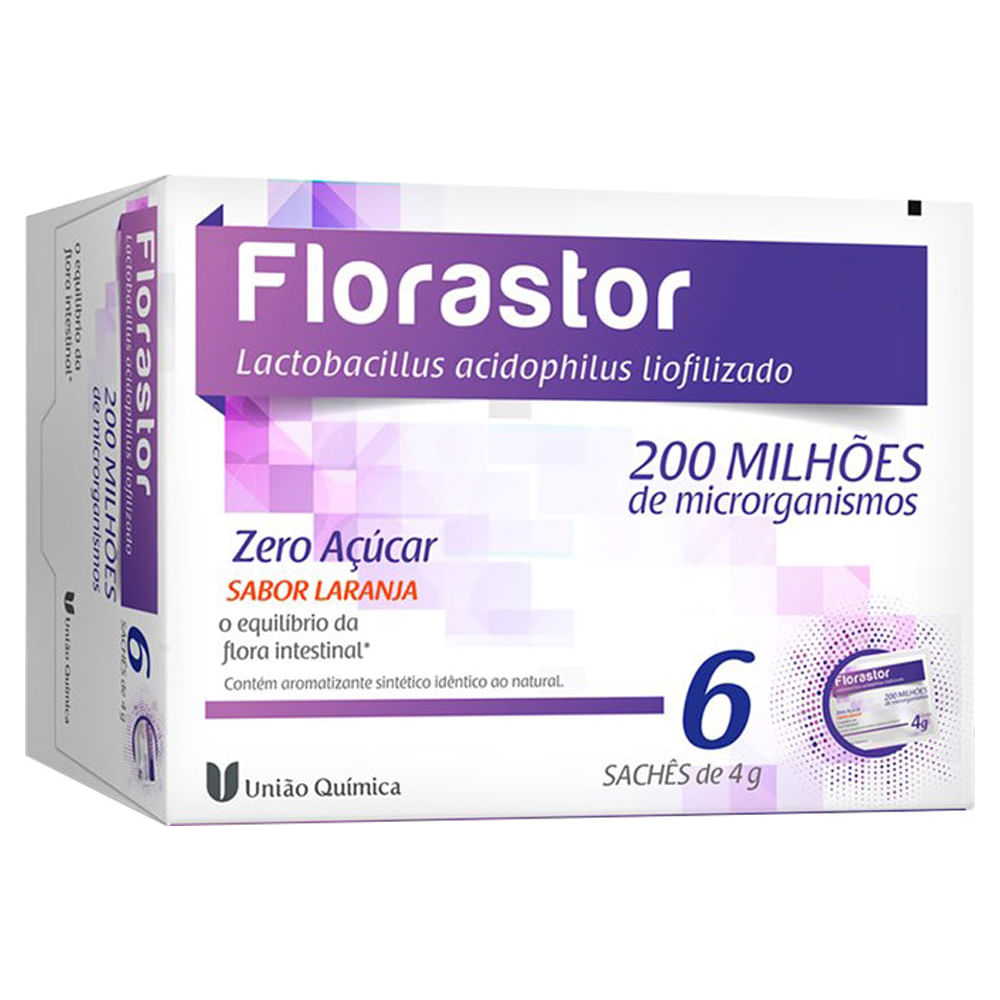 Florastor União Química Sachê 4g - Coop Drogaria