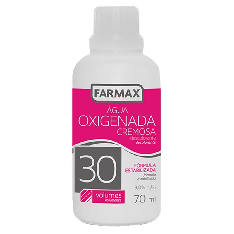 Água Oxigenada Farmax 30 Volumes 70ml - Coop Drogaria