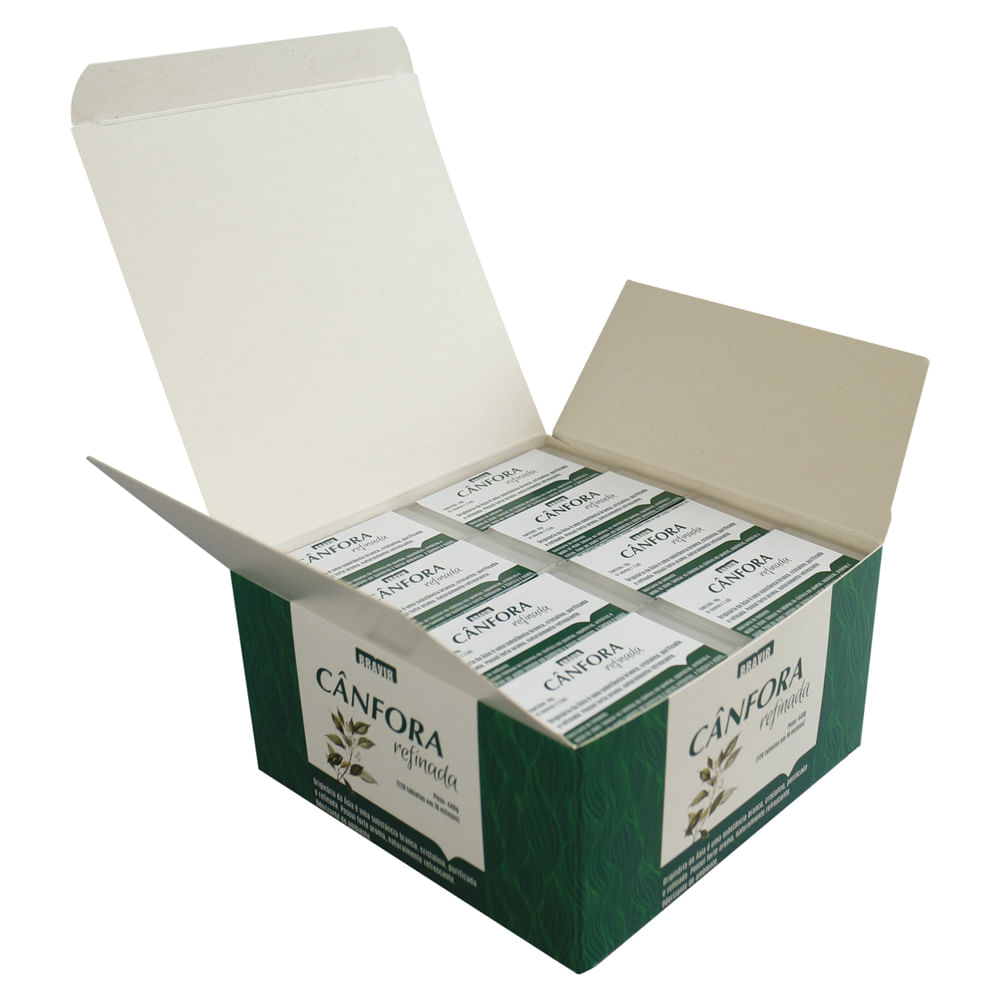 Bendita Cânfora Bravir | Com 8 Tabletes - Coop Drogaria