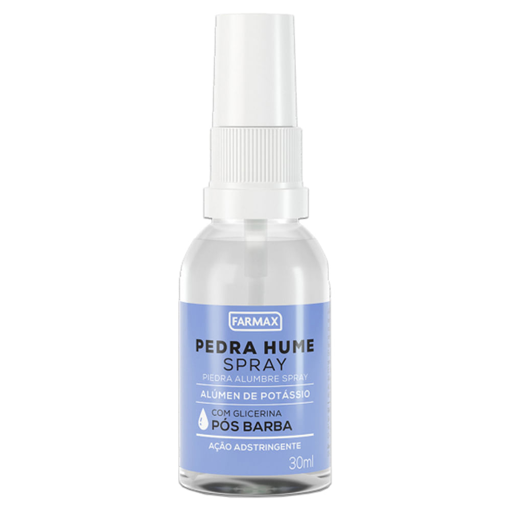 Pedra Hume Farmax Spray 30ml - Coop Drogaria