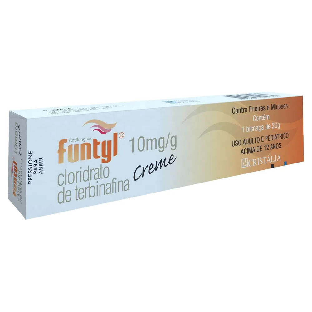 Creme Dermatológico Funtyl Cristália 20g - Coop Drogaria