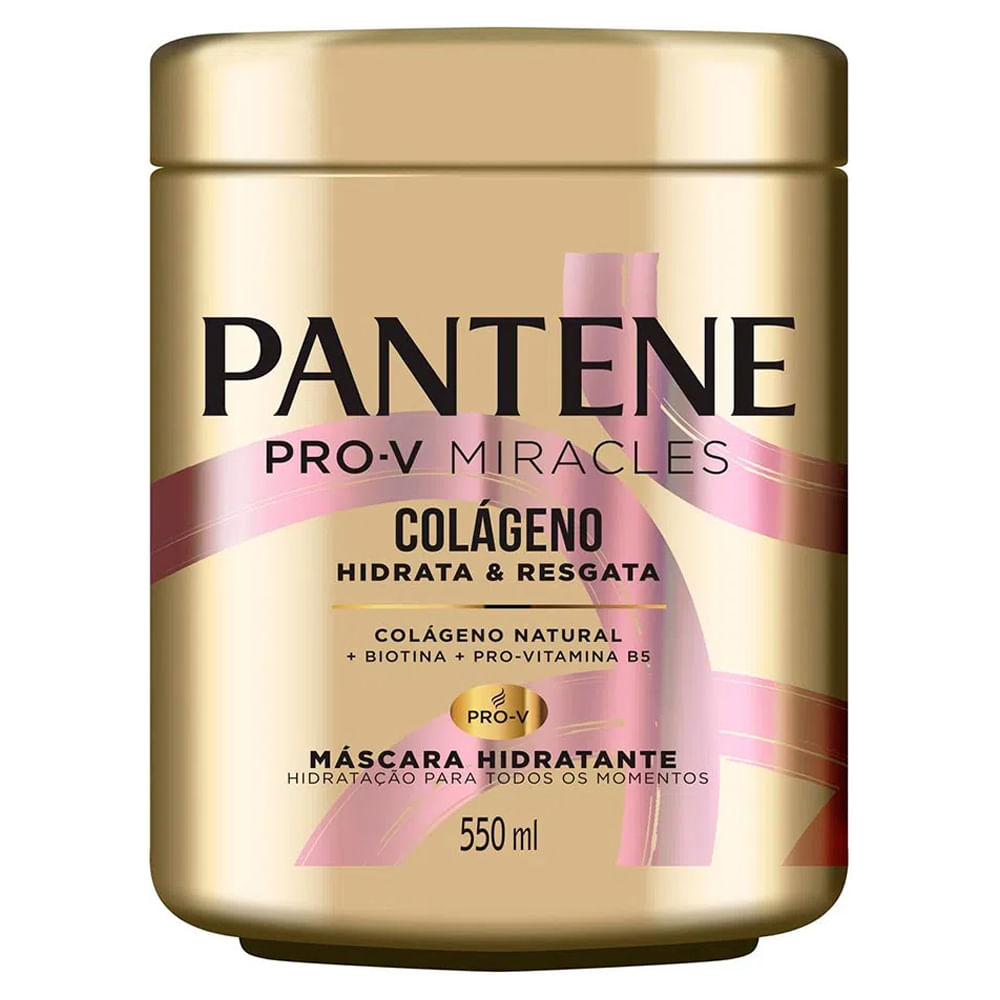 Creme para Tratamento Pantene Colágeno Hidrata e Resgata 550ml - Coop ...