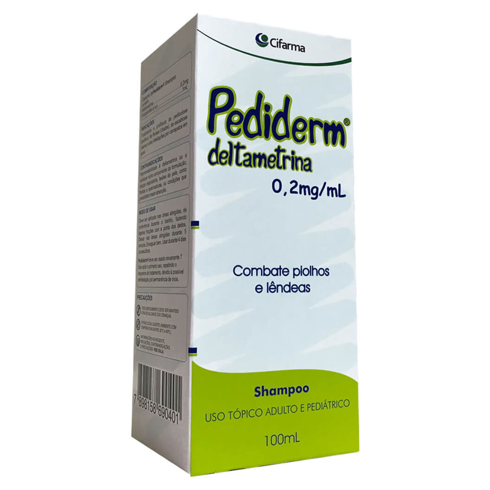 Pediderm Cifarma 0,2mg/ml Shampoo 100ml - Coop Drogaria