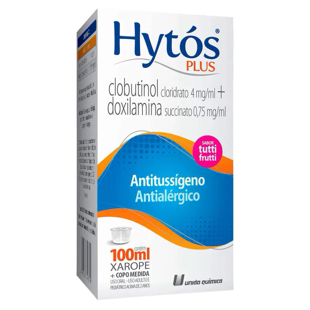 Hytós Plus União Química Xarope 100ml - Coop Drogaria