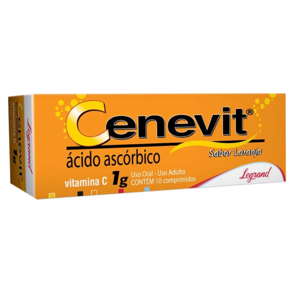 Cenevit Legrand 1g | Com 10 Comprimidos Efervescentes - Coop Drogaria