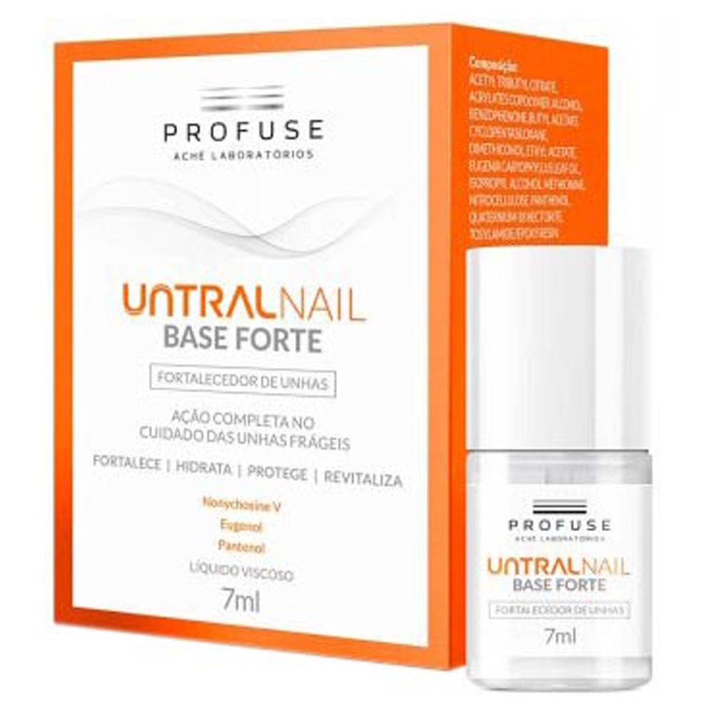 Fortalecedor de Unha Profuse Untralnail Base Forte 7ml - Coop Drogaria