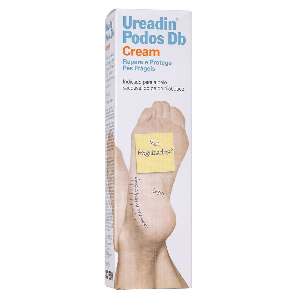 Hidratante Dermatológico ISDIN Ureadin Podos DB Cream para Pés 102g ...