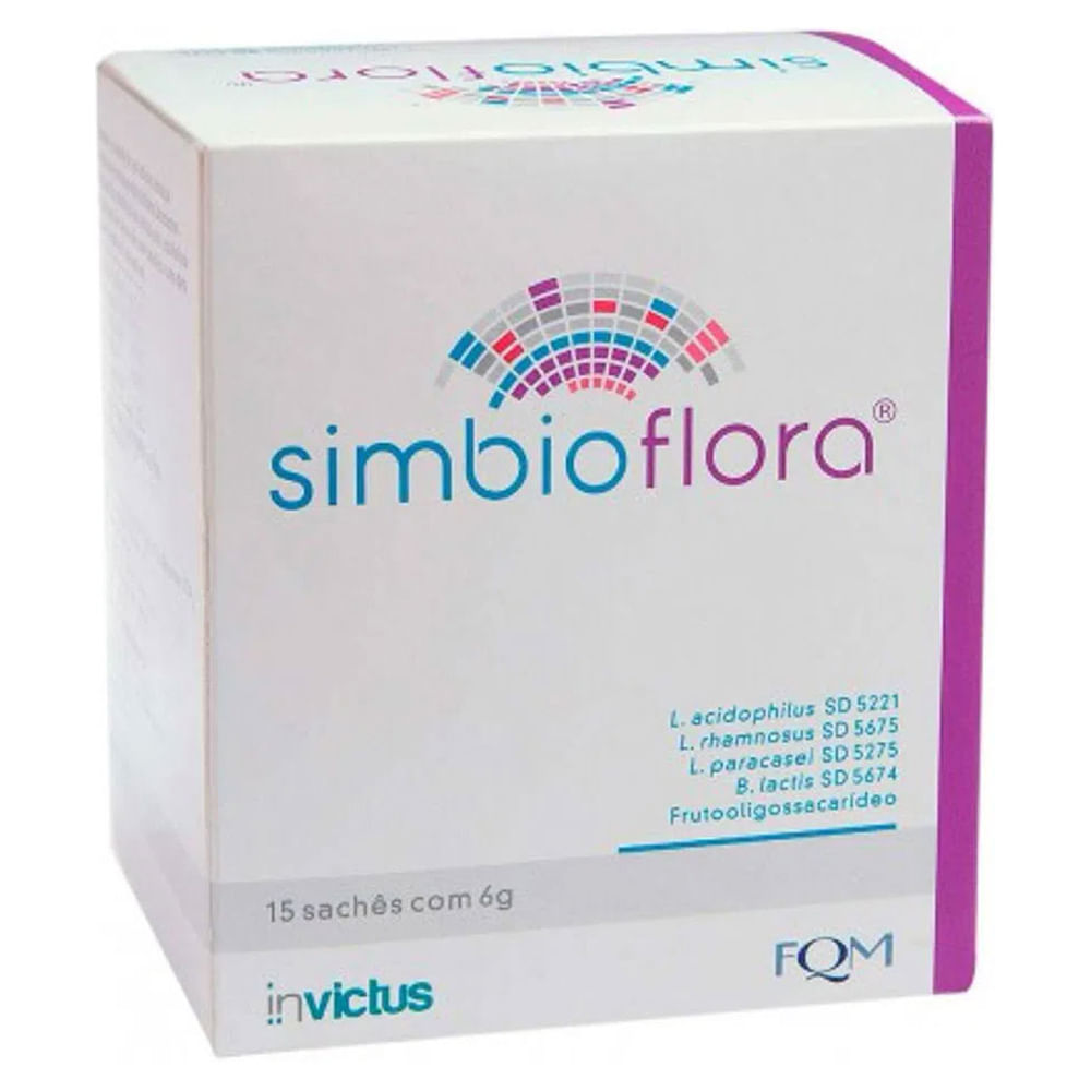 Simbioflora Farmoquímica 6g | Com 15 Sachês - Coop Drogaria