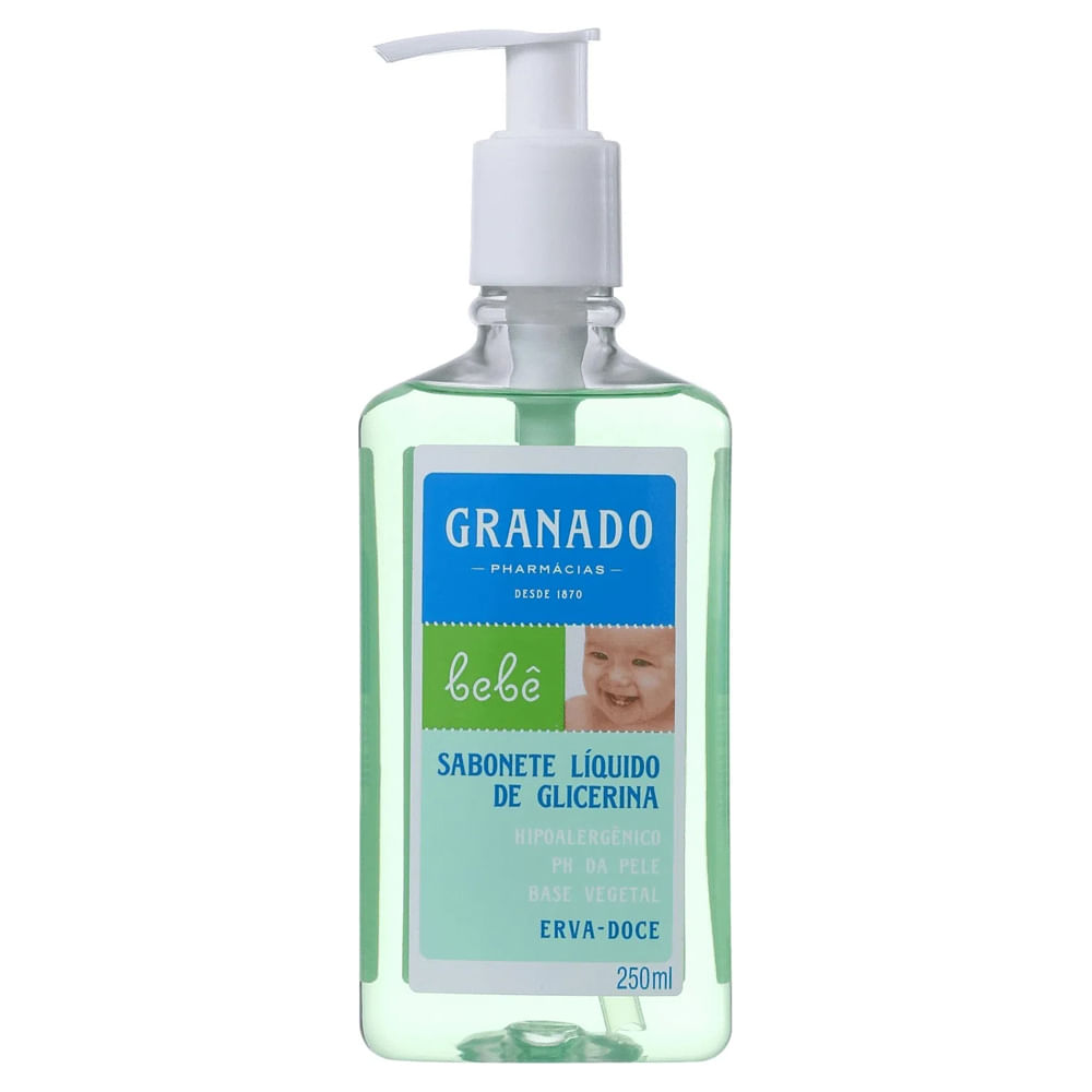 Sabonete Líquido Infantil Granado Bebê Camomila 250ml - Coop Drogaria