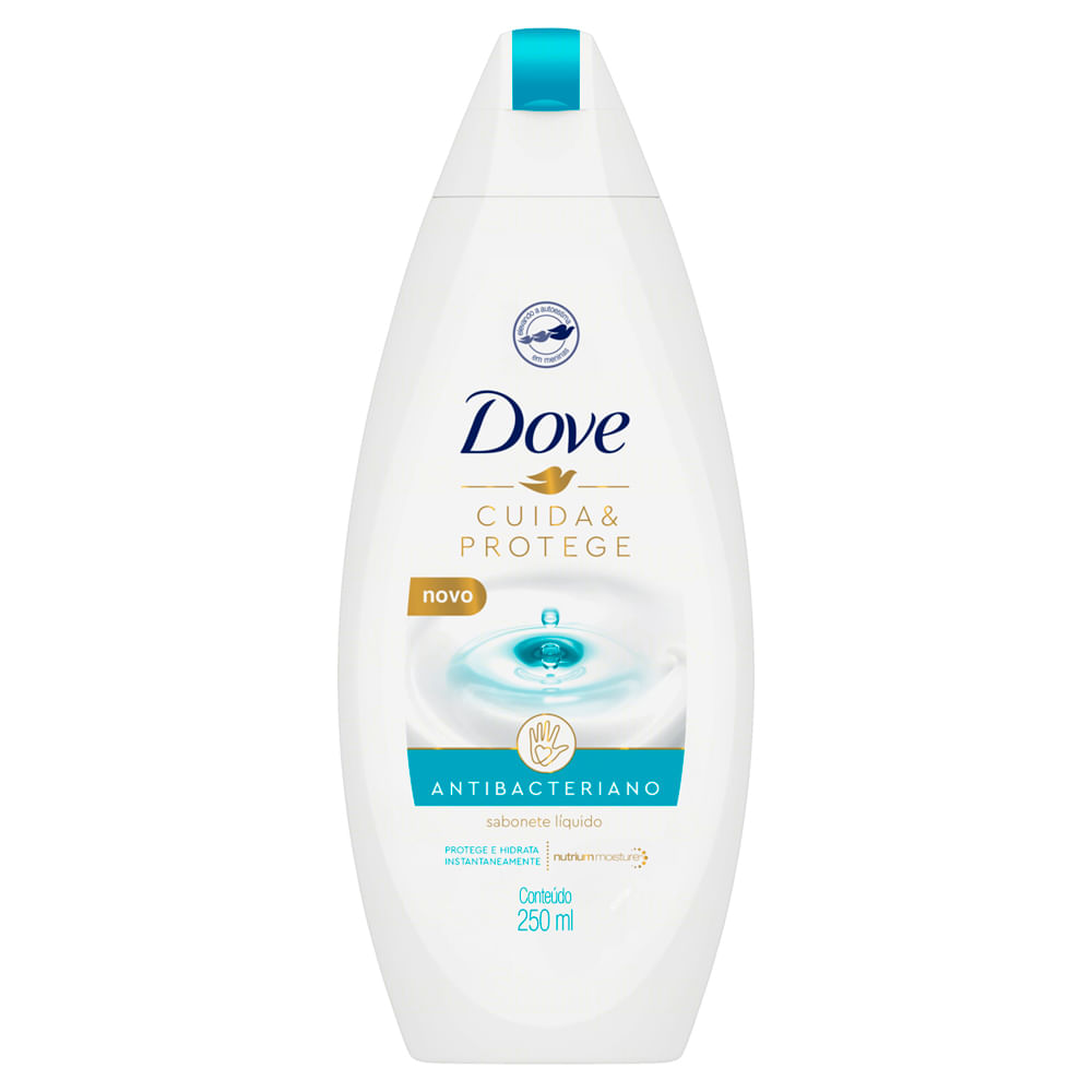 Sabonete Líquido Dove Cuida e Protege 250ml - Coop Drogaria
