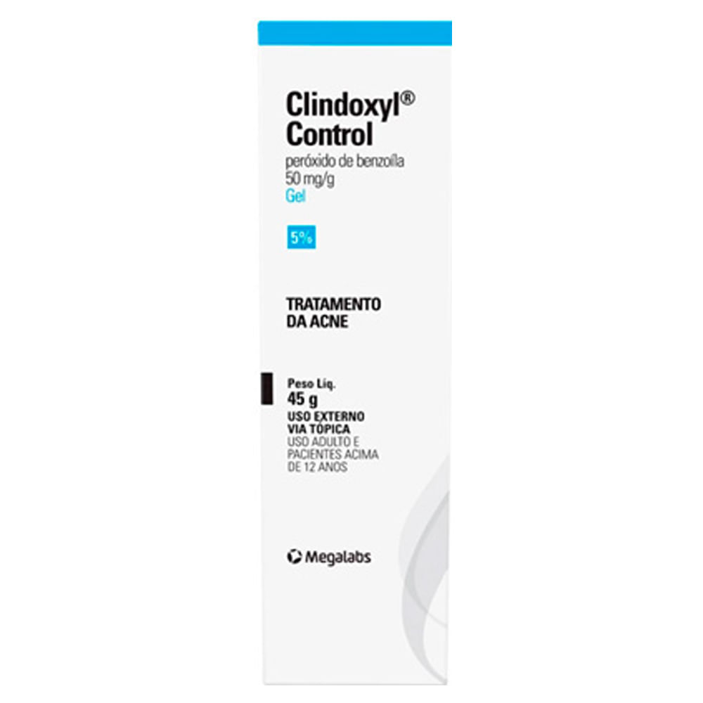 Pomada Clindoxyl Control Megalabs 5% 45g - Coop Drogaria