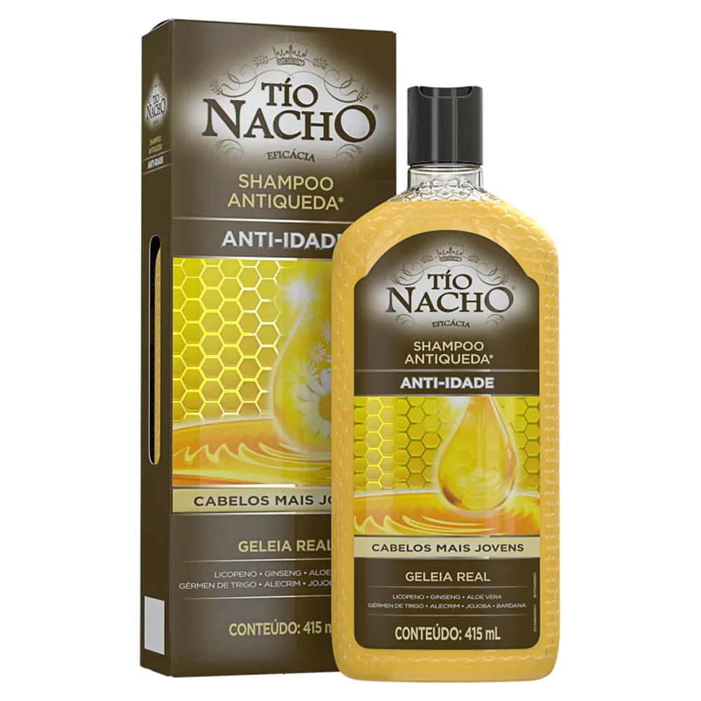 Shampoo Tio Nacho Anti-Idade 415ml - Coop Drogaria