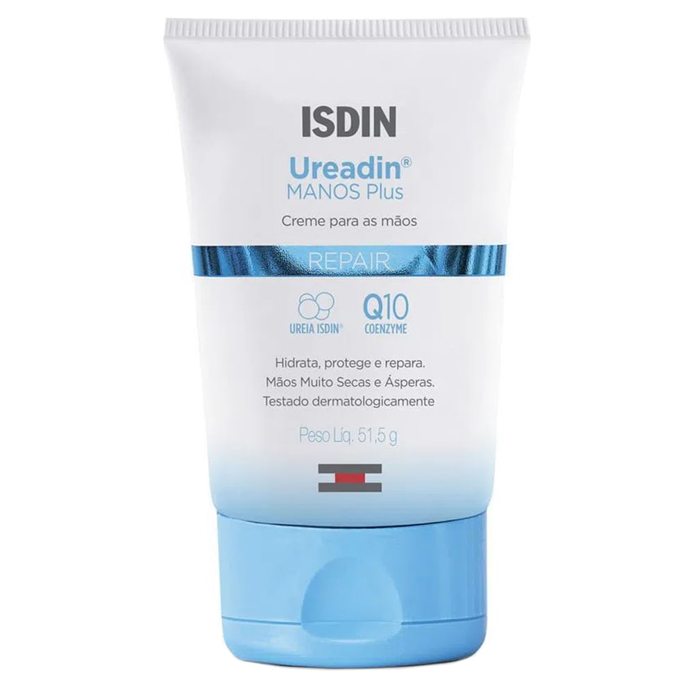 Hidratante Dermatológico ISDIN Ureadin Hand Cream Plus para Mãos 51,5g ...