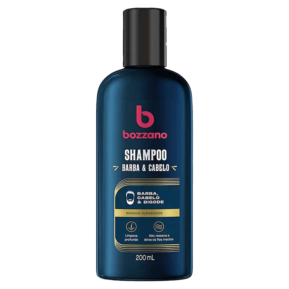 Shampoo para Barba Bozzano 200ml - Coop Drogaria