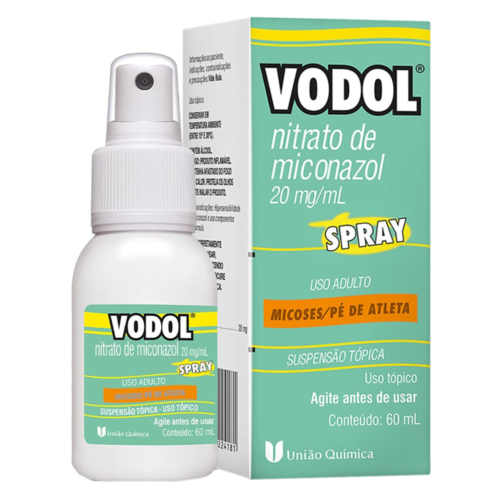 Vodol União Química 20mg Solução Spray 60ml - Coop Drogaria