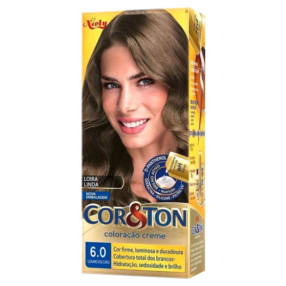 Tintura Cor&Ton 6.0 Louro Escuro - Coop Drogaria