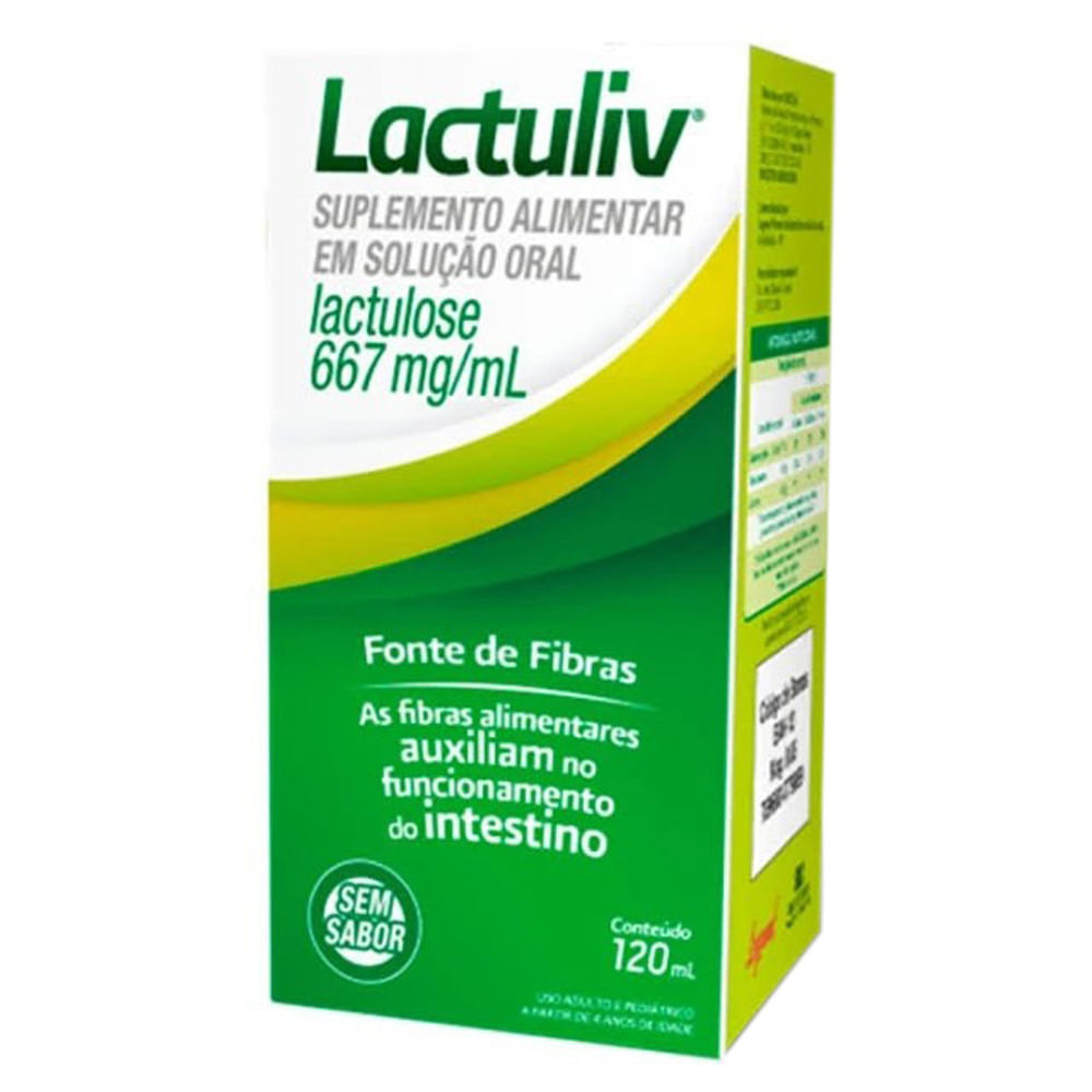 Lactuliv Legrand Sem Sabor 120ml - Coop Drogaria