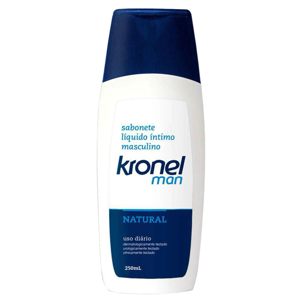 Sabonete Íntimo Kronel Man Natural 250ml - Coop Drogaria