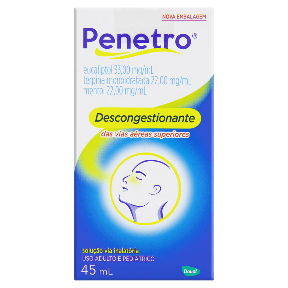 Penetro Solução Inalatória 45ml - Coop Drogaria