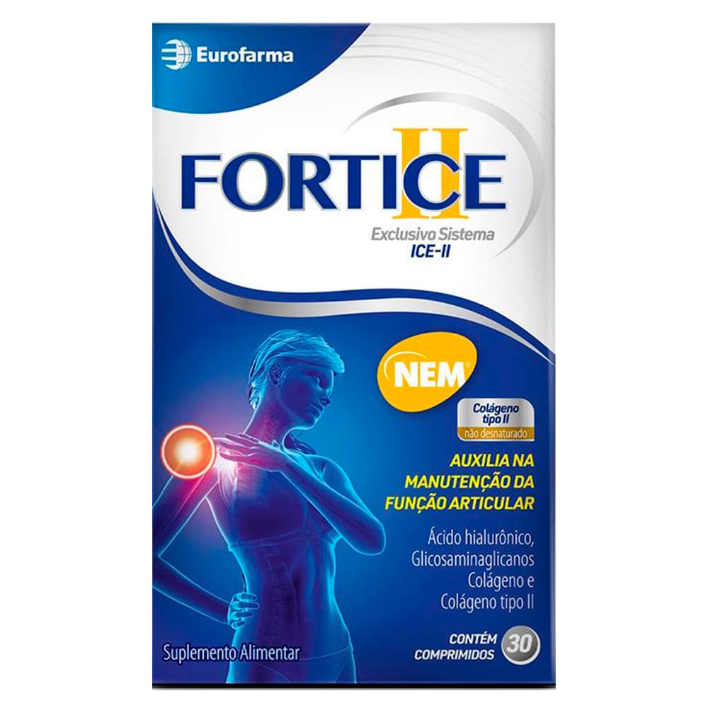 Fortice Eurofarma | Com 30 Comprimidos - Coop Drogaria