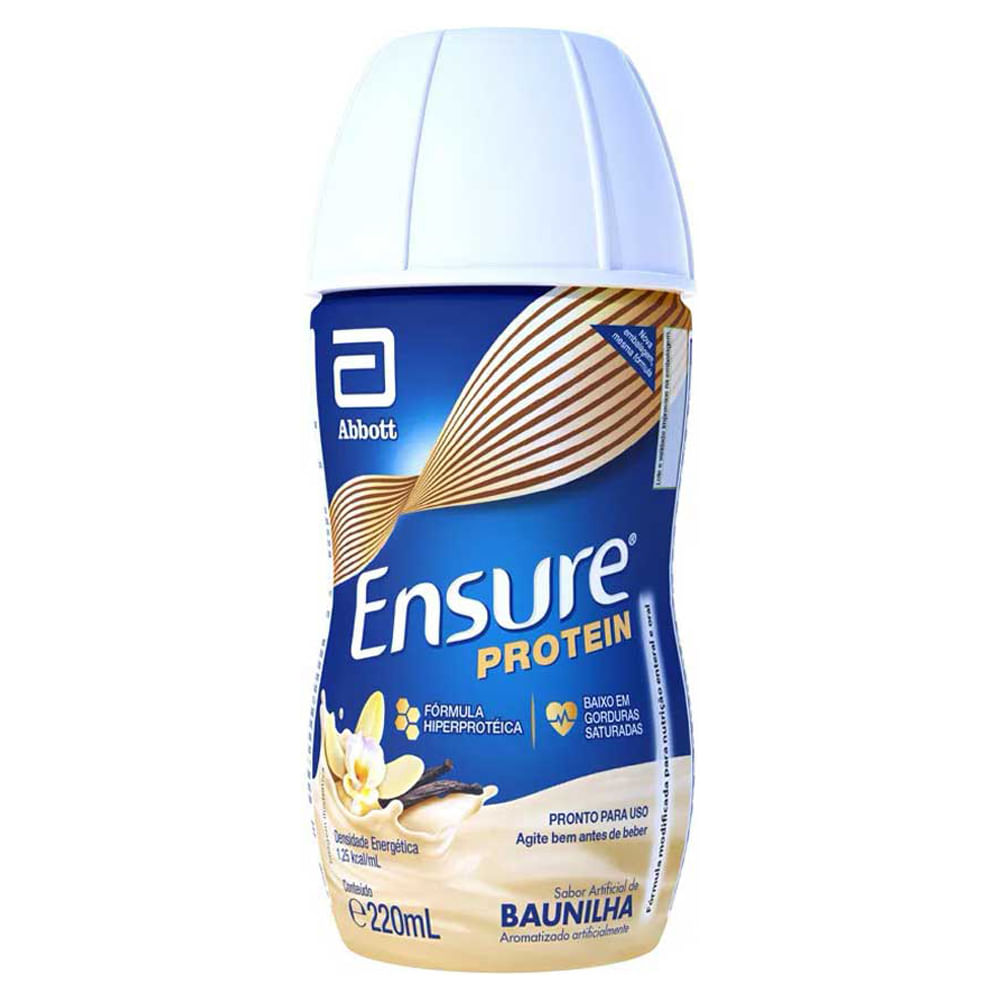Ensure Protein Abbott Baunilha 220ml - Coop Drogaria