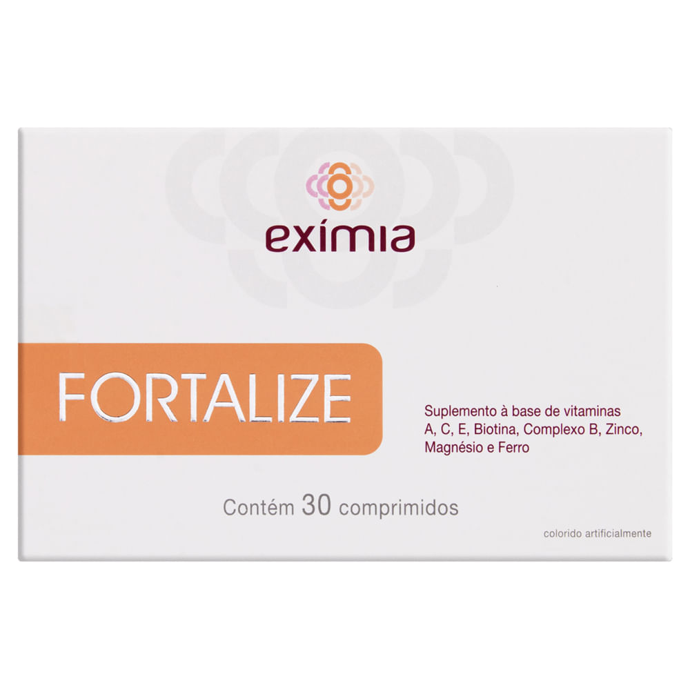Exímia Fortalize Farmoquímica | Com 30 Comprimidos - Coop Drogaria