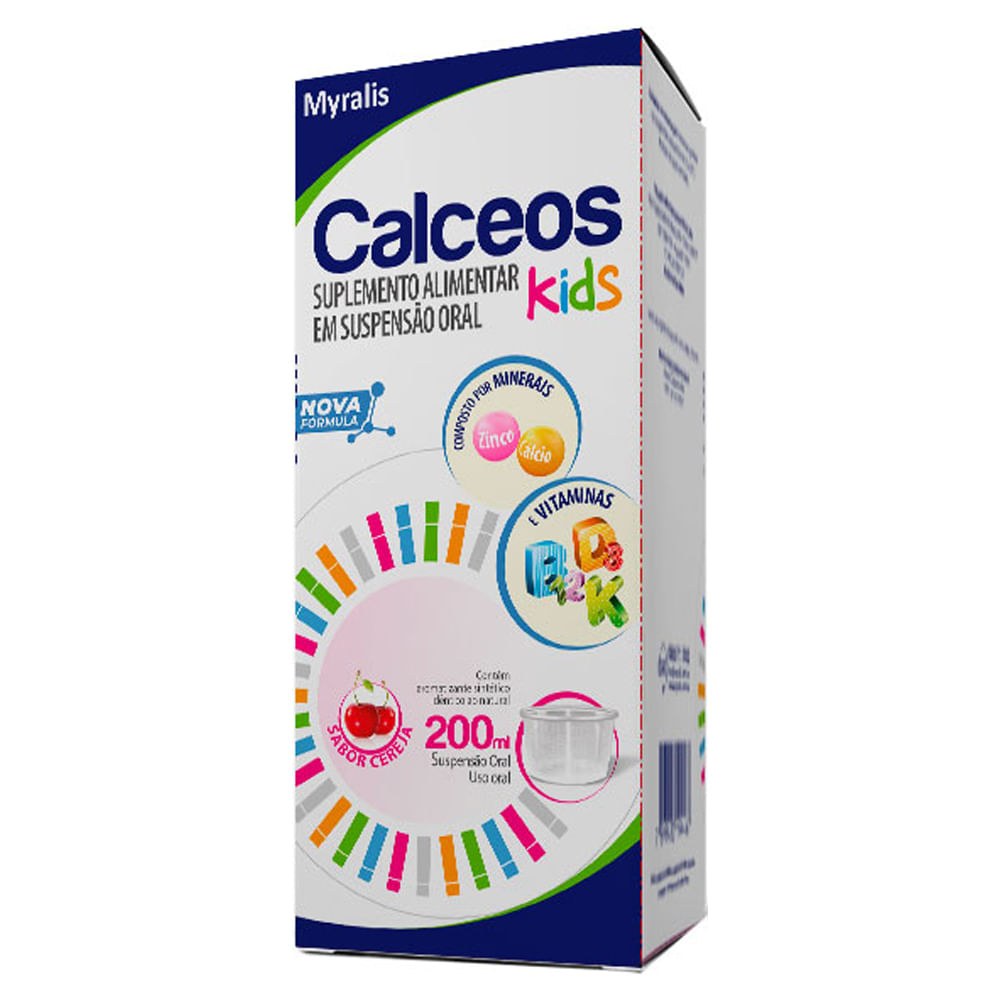 Calceos Kids Myralis Solução Oral 200ml - Coop Drogaria