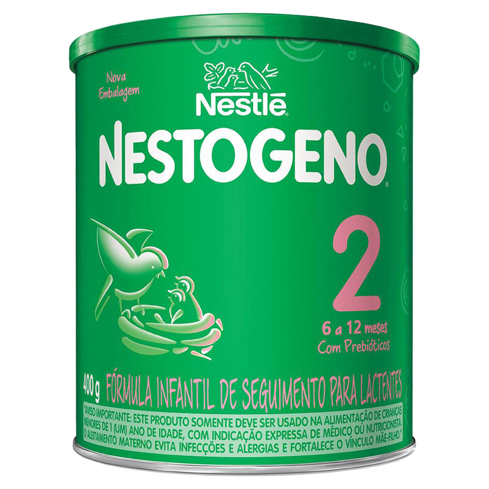 Fórmula Infantil Nestlé Nestogeno 2 400g - Coop Drogaria