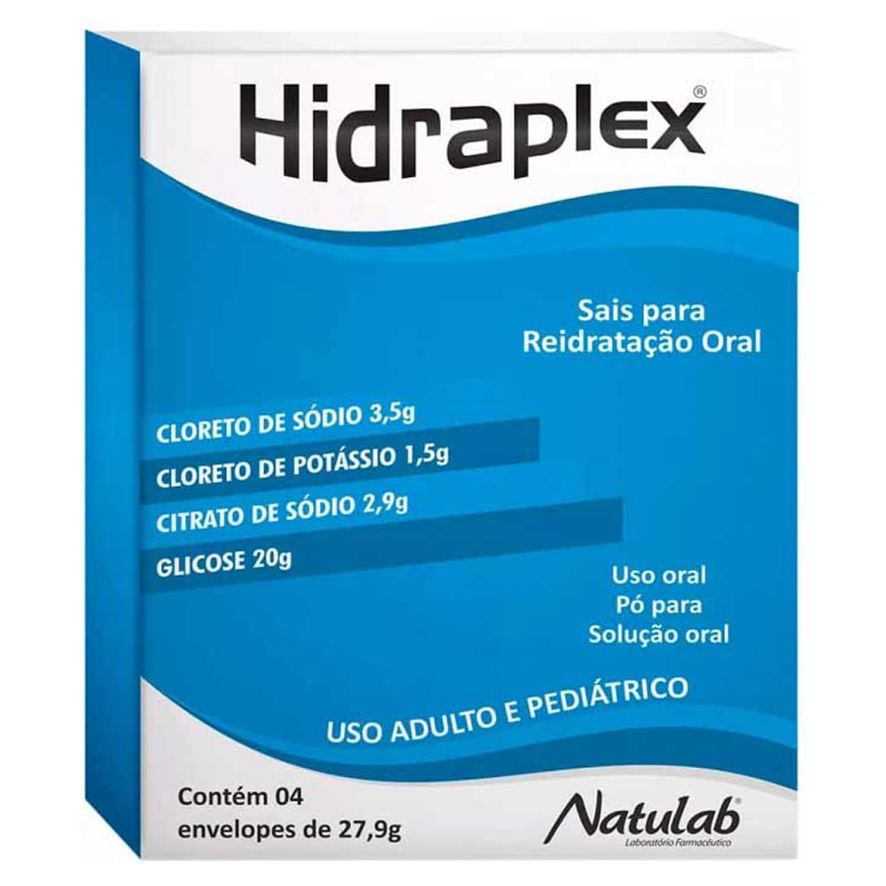 Hidraplex Natulab Natural | Com 4 Sachês - Coop Drogaria