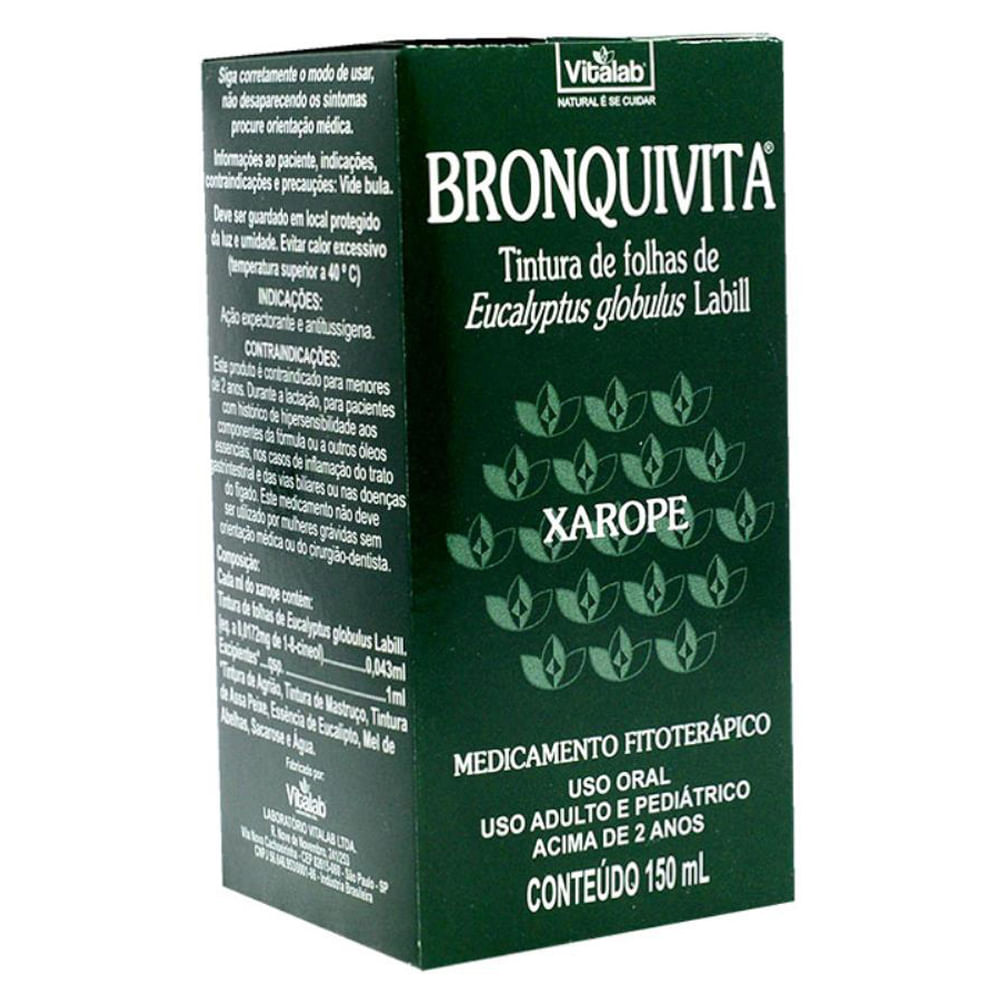 Bronquivita Vitalab Xarope 150ml - Coop Drogaria