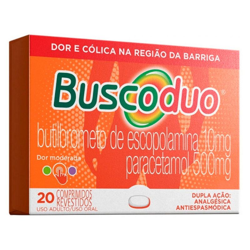 Buscoduo Boehringer 10+500mg | Com 20 Comprimidos - Coop Drogaria