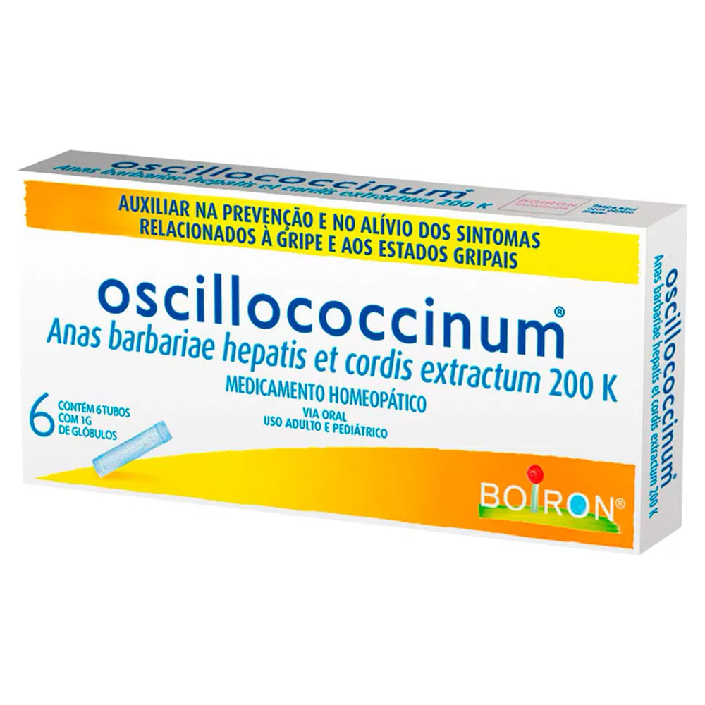 Oscillococcinum Boiron 200K | Com 6 Doses - Coop Drogaria