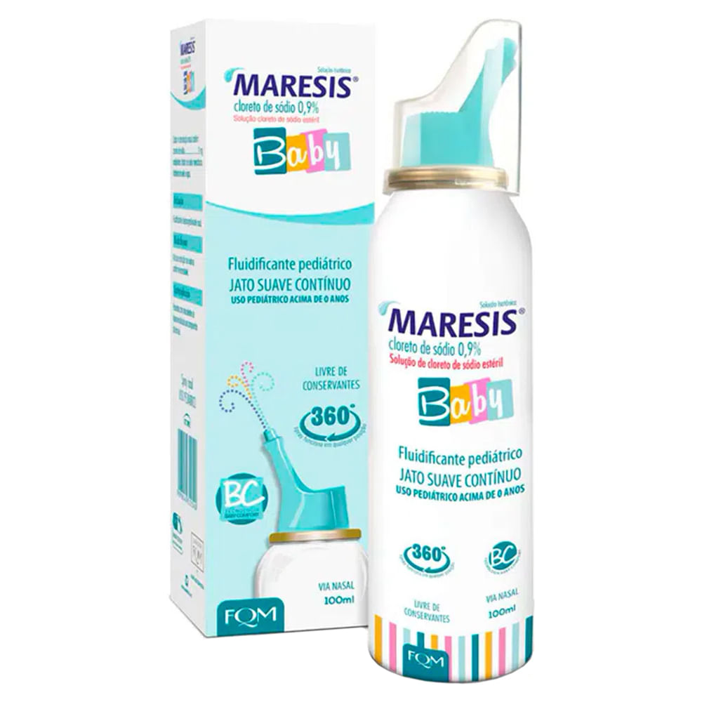 Maresis Baby Farmoquímica Spray Nasal 100ml - Coop Drogaria