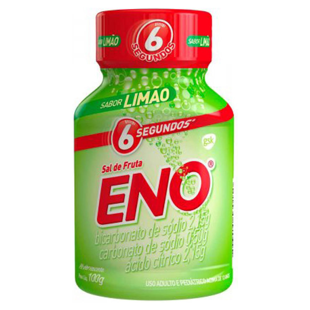 Sal de Fruta Eno Gsk Limão Pote 100g - Coop Drogaria