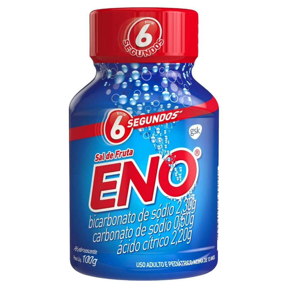 Sal de Fruta Eno Gsk Tradicional Pote 100g - Coop Drogaria