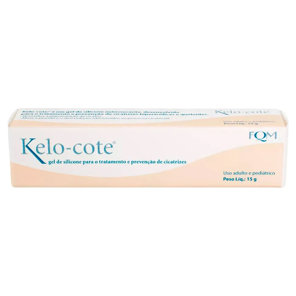 Kelo Cote Farmoquímica Redutor de Cicatrizes 15g - Coop Drogaria