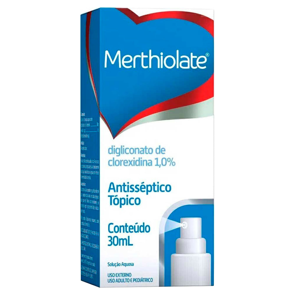 Merthiolate Antisséptico Tópico Spray 30ml - Coop Drogaria