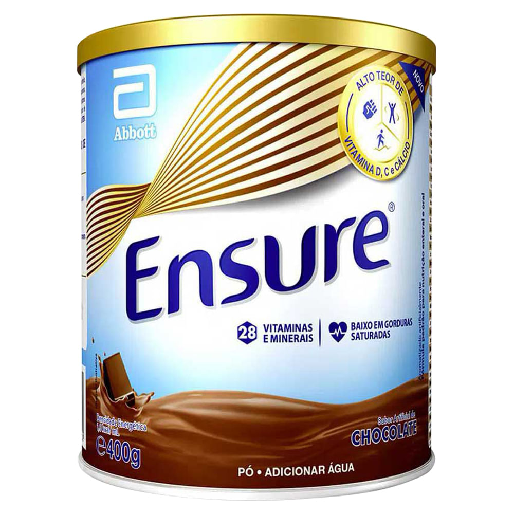 Suplemento Alimentar Ensure Chocolate 400g - Coop Drogaria