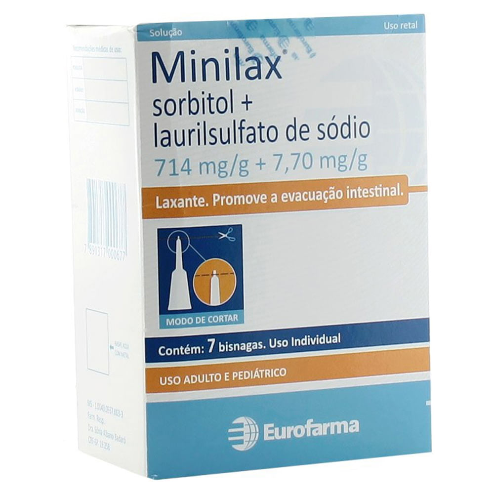 Minilax Momenta 6,5g | Com 7 Bisnagas - Coop Drogaria