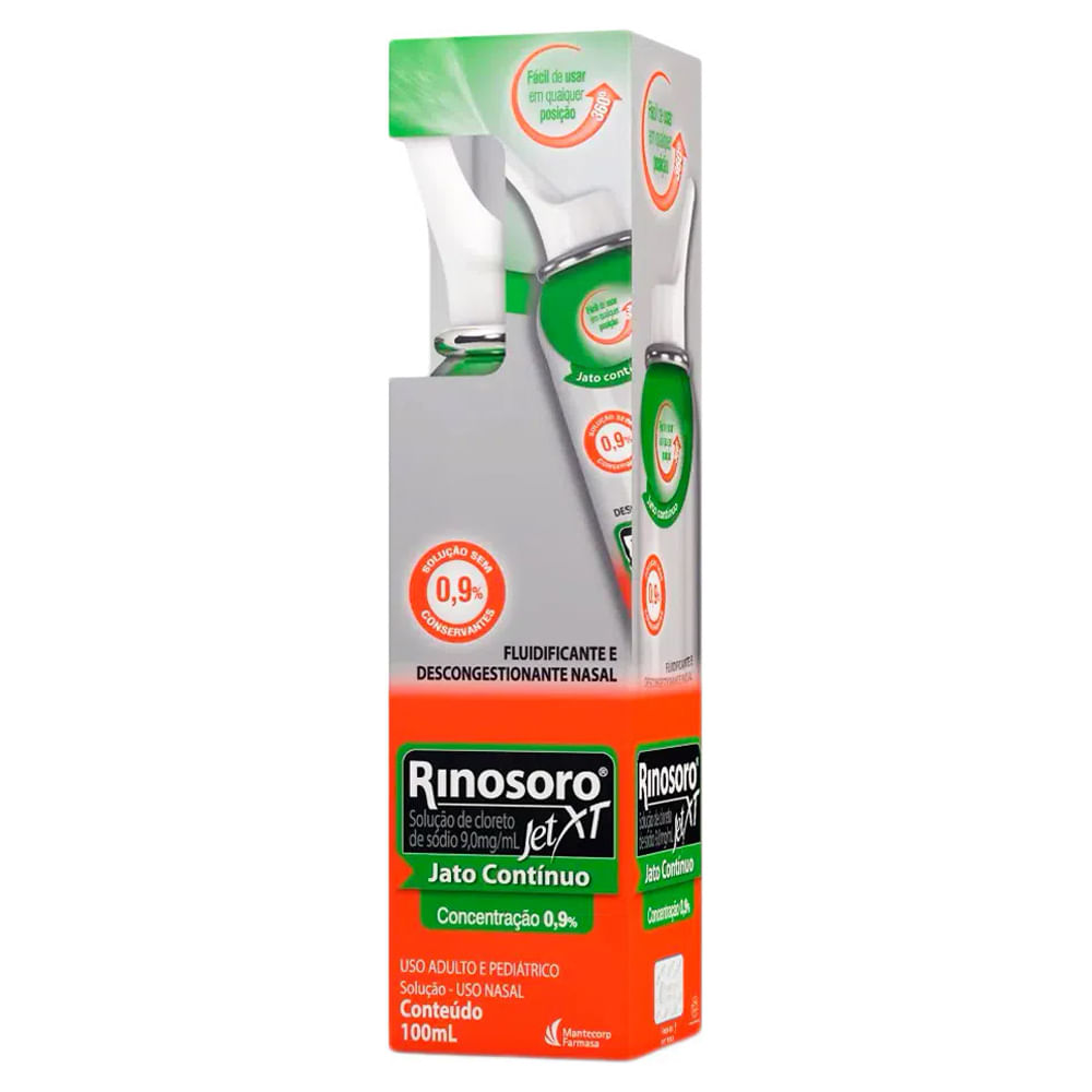 Rinosoro Jet Xt Hypera 0,9% 100ml - Coop Drogaria