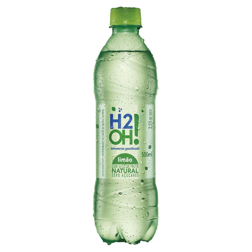 Refrigerante H2OH! Limão Pet 500ml - Coop Drogaria