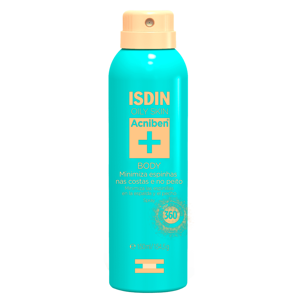 Spray Corporal Antiacne Isdin Oily Skin Acniben |150 ml - Coop Drogaria