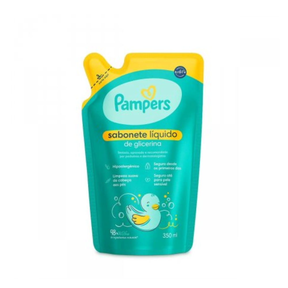 Shampoo Pampers Glicerina Refil 350ml - Coop Drogaria